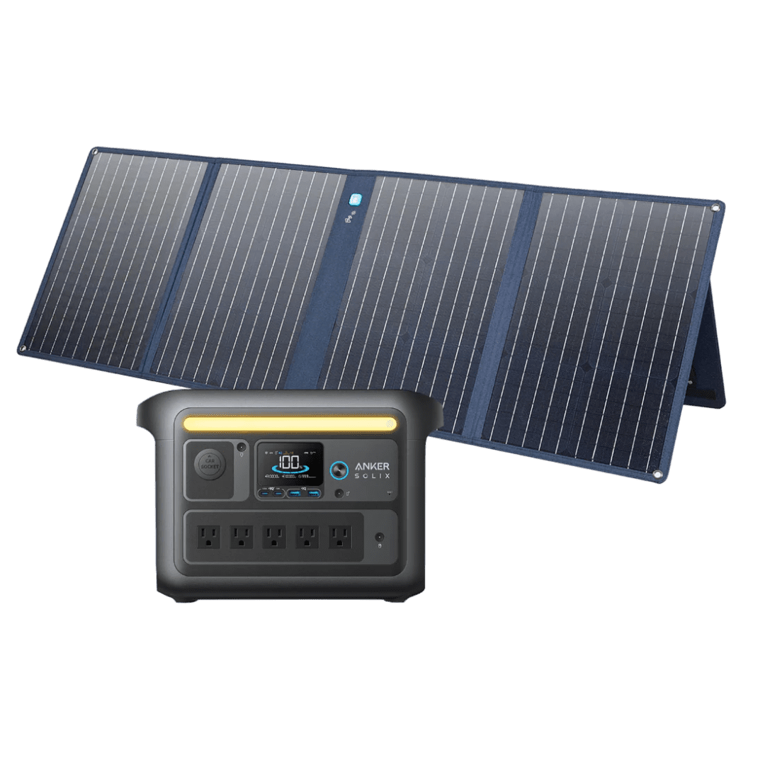 Anker SOLIX C800X Solar Generator + 200W Solar Panel | SanTan Solar
